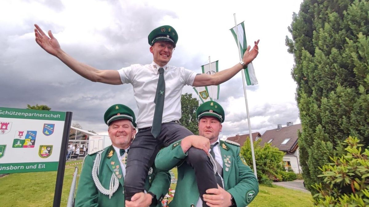 Wie der Vater, so der Sohn: Schützenkönig in Hünsborn steht fest