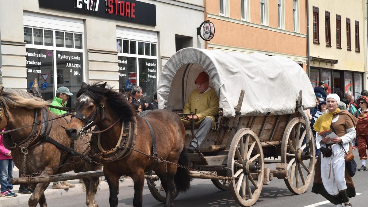 900-Jahrfeier: Die schönsten Bilder vom Festumzug in Sondershausen