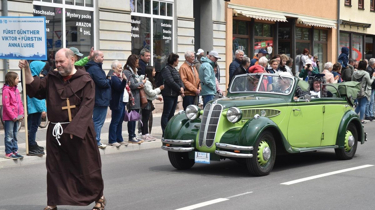 900-Jahrfeier: Die schönsten Bilder vom Festumzug in Sondershausen