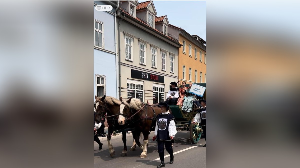 900-Jahrfeier: Die schönsten Bilder vom Festumzug in Sondershausen