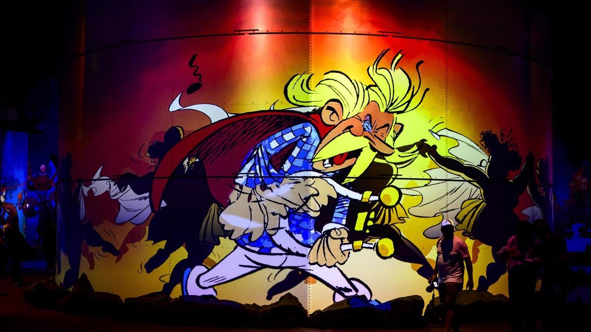„Phoenix des Lumières“: So lebendig wird Asterix in der Schau
