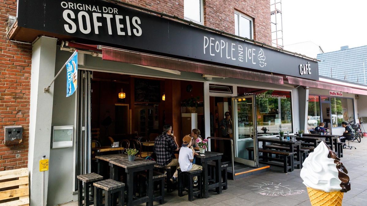 Einzigartig: Diese Hamburger Eisdiele verkauft Softeis nach DDR-Rezept