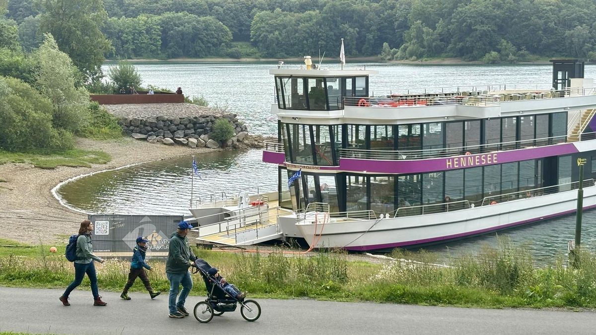 Das neue Schiff auf dem Hennesee: Ein Blickfang in Meschede