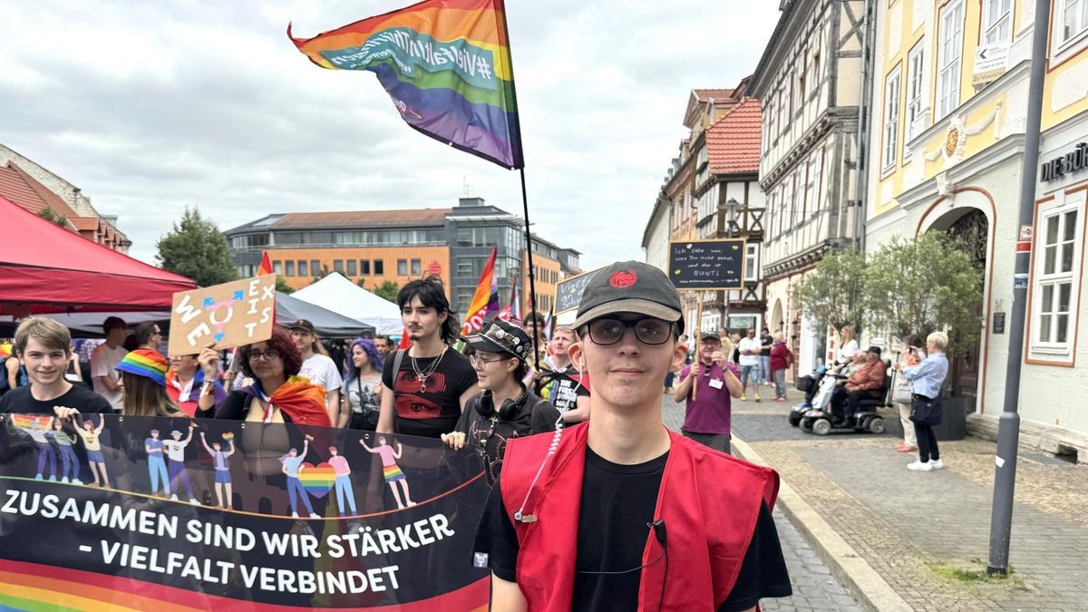 Mühlhausen: Premiere vom CSD fast ohne Zwischenfälle