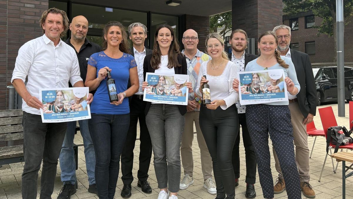 So gesellig soll Freitag das erste Weinfest in Kleve werden