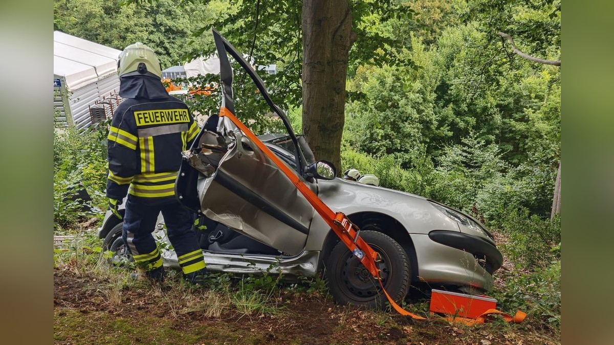 Feuerwehr und Polizei in Sprockhövel