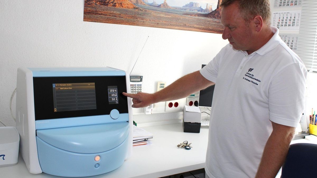 Kinderwunschzentrum in Jena: Ein blauer Helfer sorgt für mehr ...