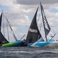 Ocean Race Europe: Startdrama in Kiel – zwei Segelboote kehren nach Crash um