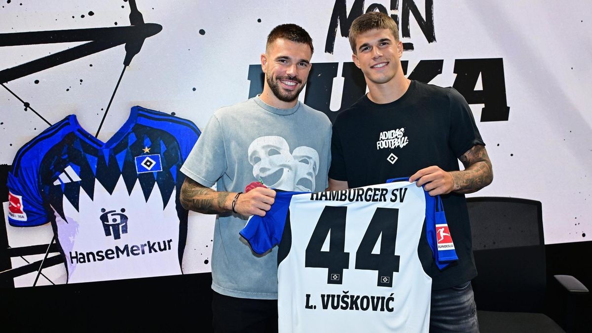 HSV News: Drei emotionale Momente für Luka und Mario Vuskovic – und ein ...