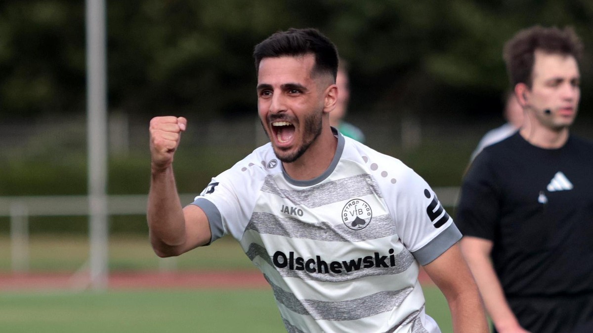 VfB Bottrop: So lief das Debüt von Niklas Böhm - Ein Patzer, zwei ...