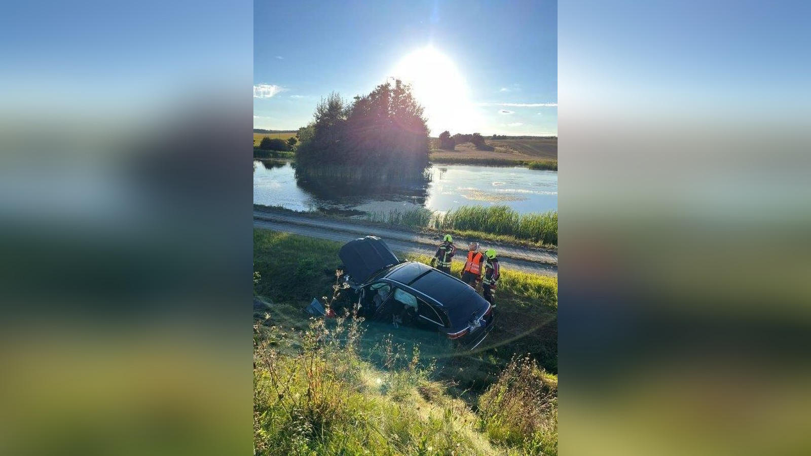 Drei Verletzte bei schwerem Unfall auf A9