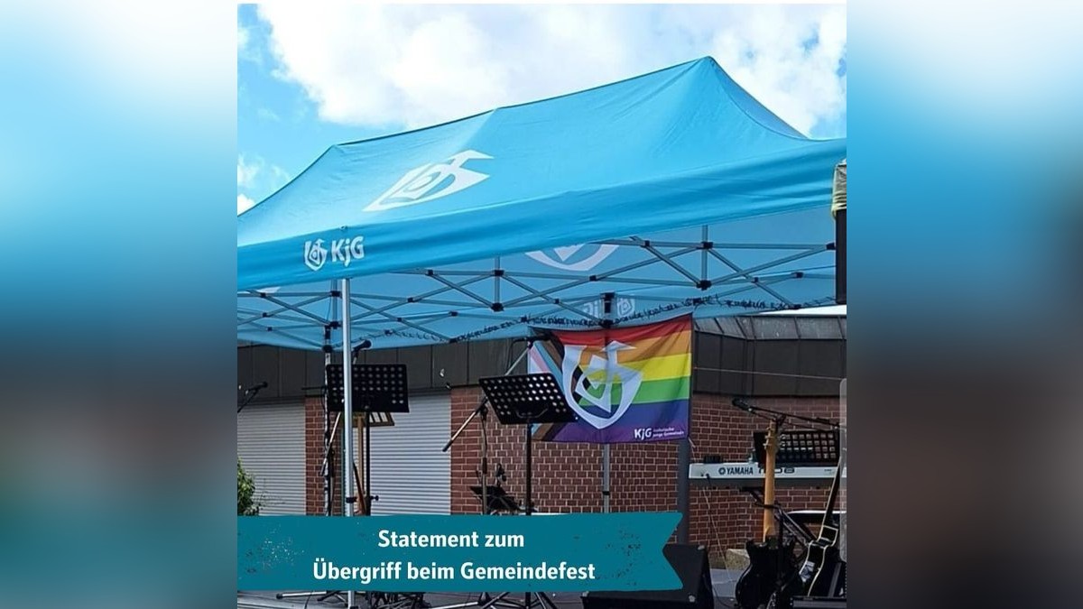 Faustschläge auf Pfarrfest in Essen: Streit um Regenbogenfahne eskaliert