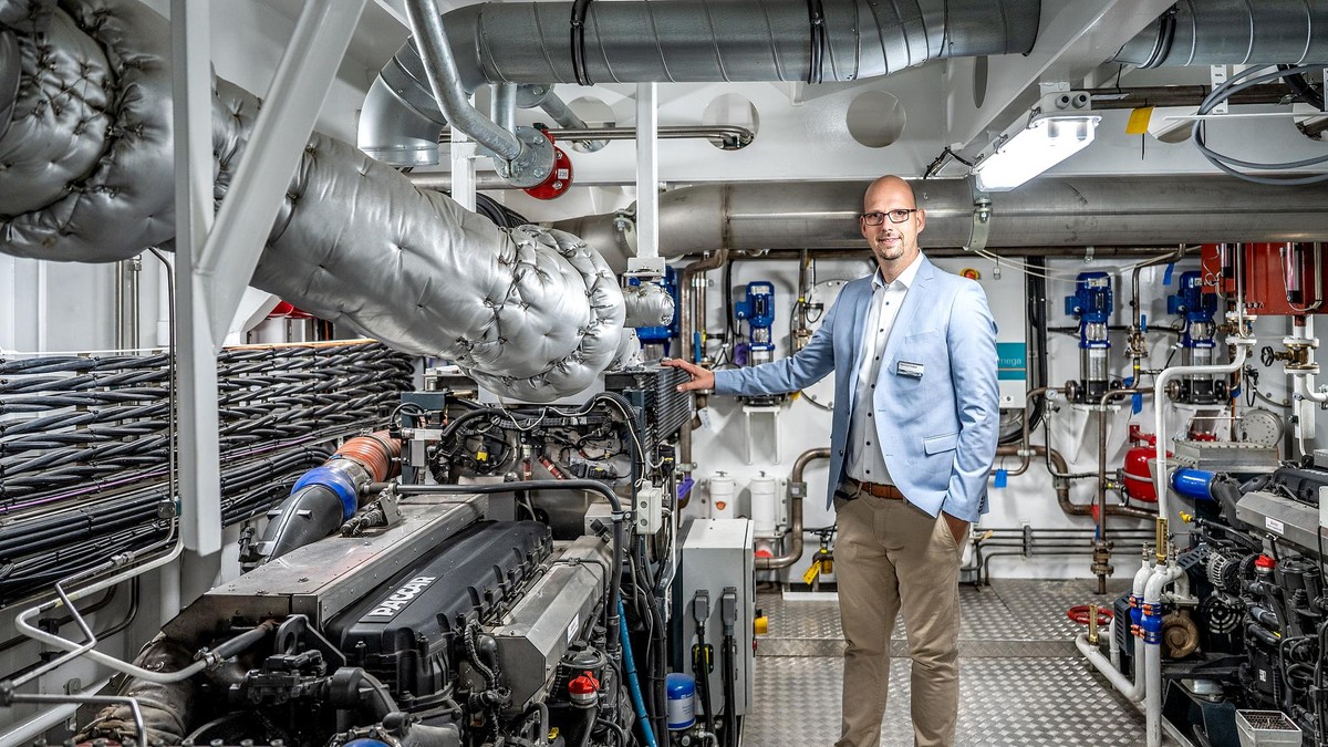 Rhein-Riese: Das macht das neue Rhenus-Schiff einzigartig