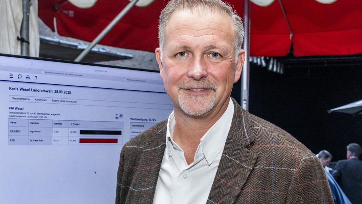 Rainer Benien (SPD) gewinnt Stichwahl in Wesel: „Mein Herz hüpft“