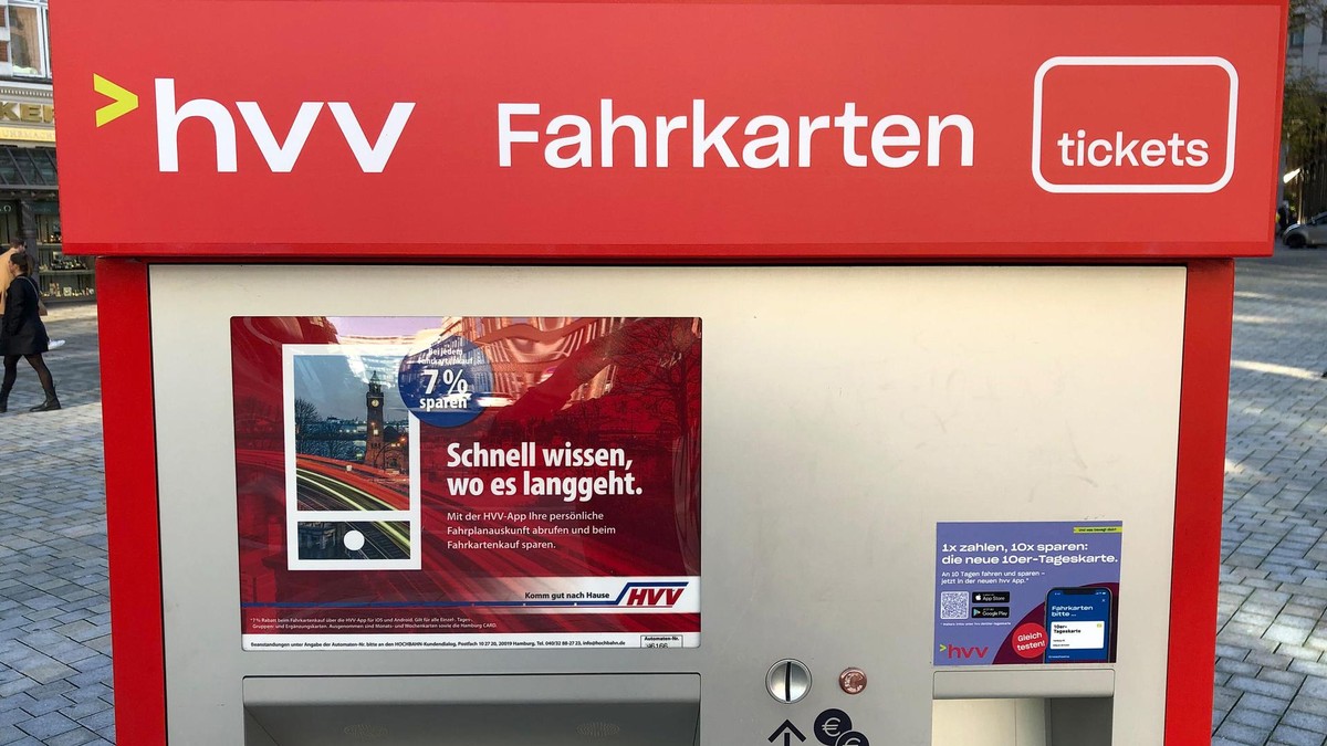 Preiserhöhung beim HVV Hamburg: So viel kosten ab 2026 die Tickets