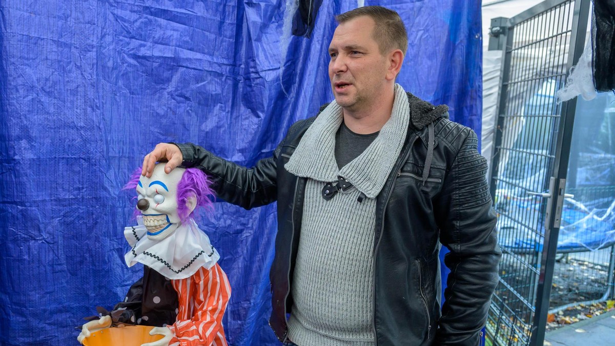 Herne im Halloween-Fieber: Michaels Horror-Garten sorgt für Gänsehaut pur