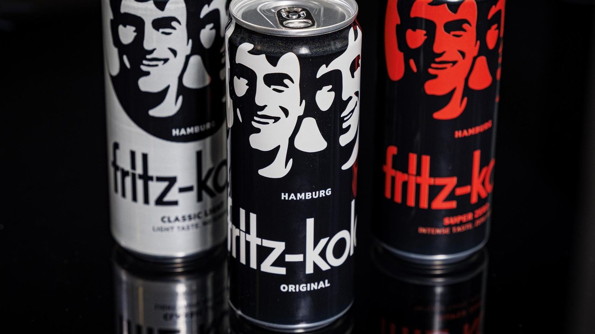 Fritz-Kola aus Hamburg bricht mit einer Tradition: Dose statt Flasche