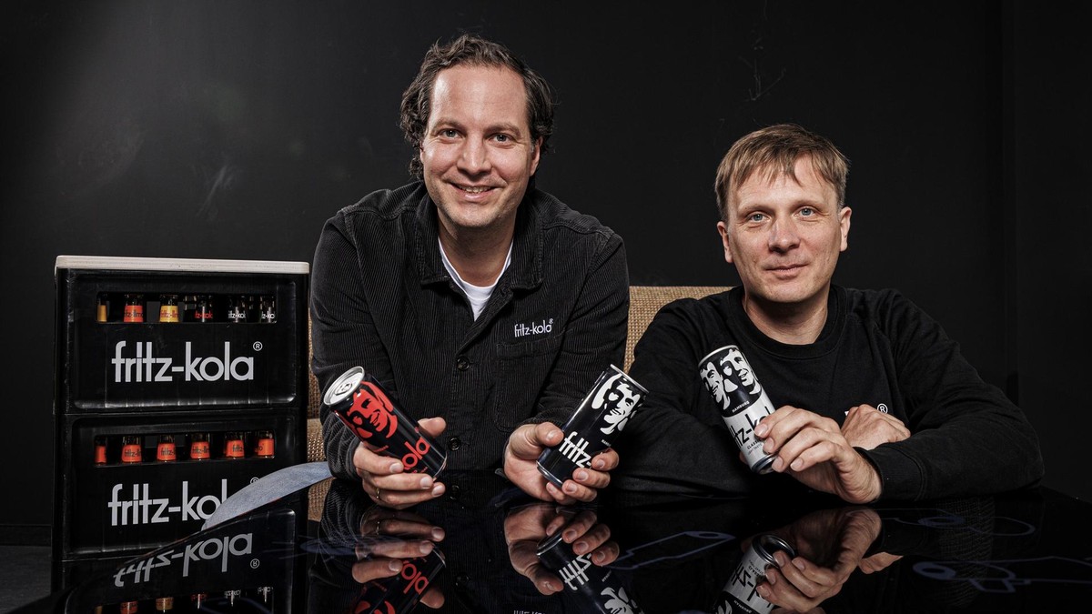 Fritz-Kola aus Hamburg bricht mit einer Tradition: Dose statt Flasche