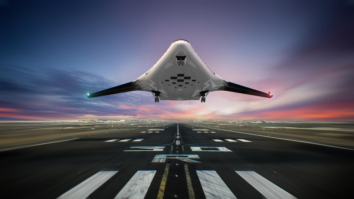 Flugzeug „Horizon“: Dieses spektakuläre Design soll das Fliegen ...