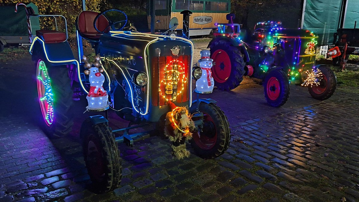 Weihnachtszauber: Lichterfahrt der Trecker kehrt 2025 zurück