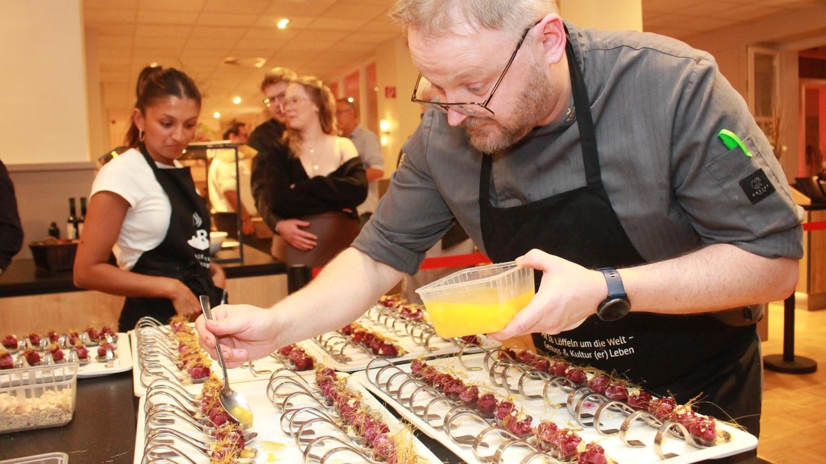 Die größte Löffelparty im Kreis Gotha: Mit 18 Löffeln um die Welt