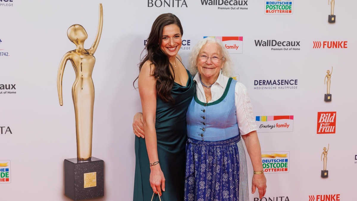 Die schönsten Fotos der Preisverleihung der Goldenen Bild der Frau