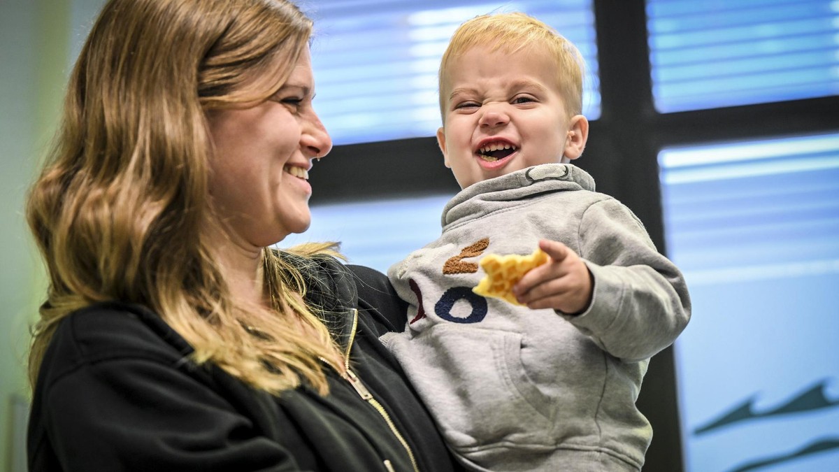 Kleiner Sam: Mutter rettet ihrem Baby mit Organspende das Leben