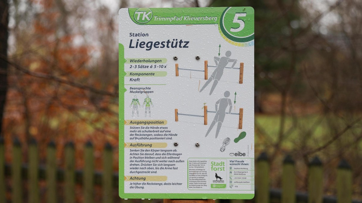 Trimm-dich-Pfad: Lohnt sich Wolfsburgs neues Outdoor-Sportangebot?