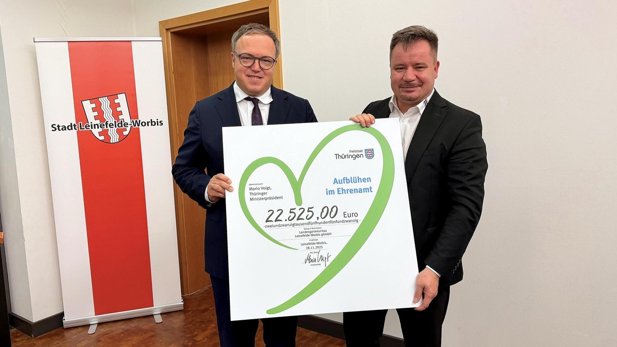 Ministerpräsident ist Schirmherr der Landesgartenschau in Leinefelde