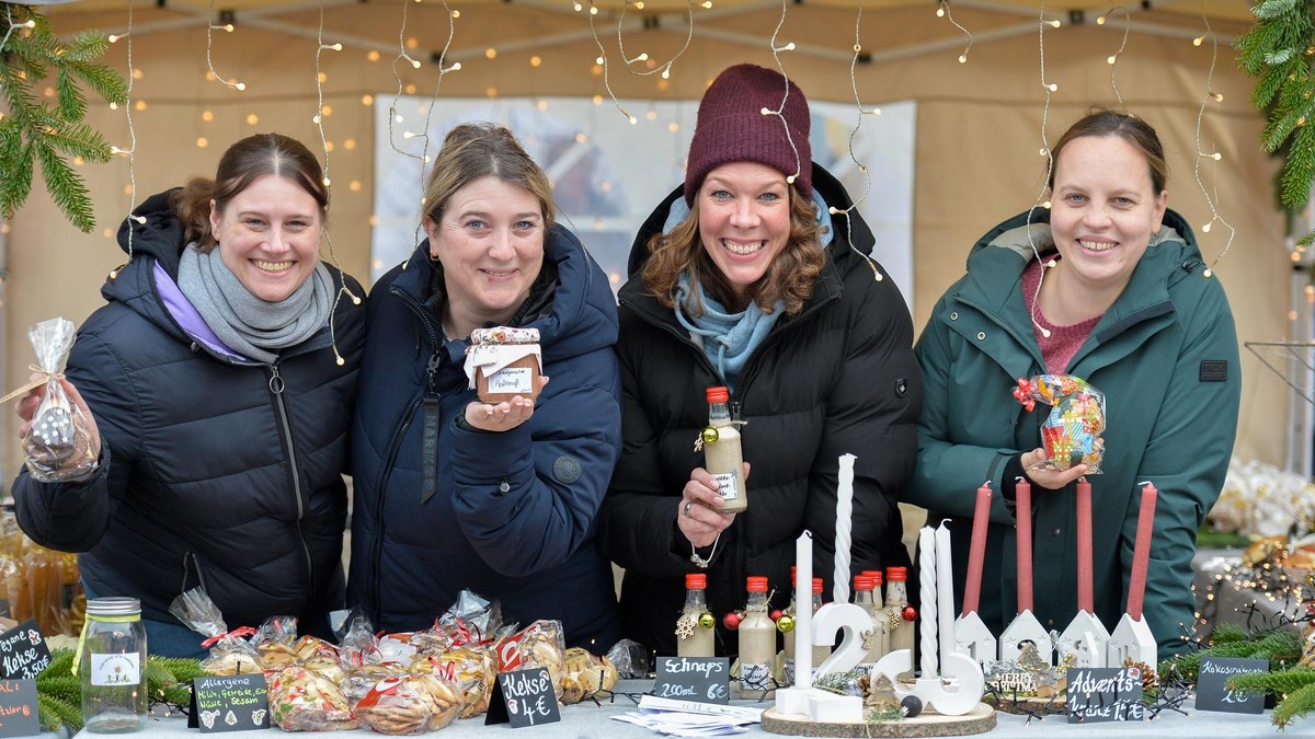 Weihnachtsmarkt in Neukirchen-Vluyn: „Alle sind so lieb und nett hier“