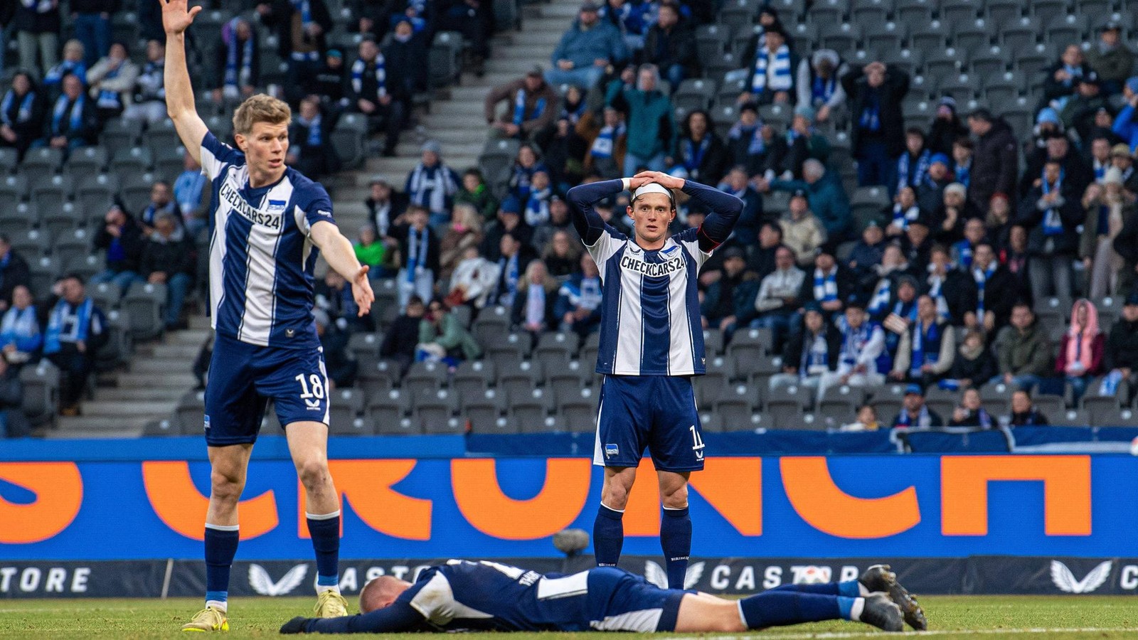 Hertha BSC: Wut und Frust nach Eckballtor und Pleite gegen 1. FC Magdeburg