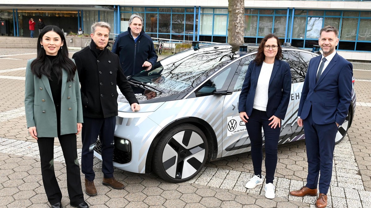 Autonomes Fahren: Dieser futuristische VW existiert nur ein Mal