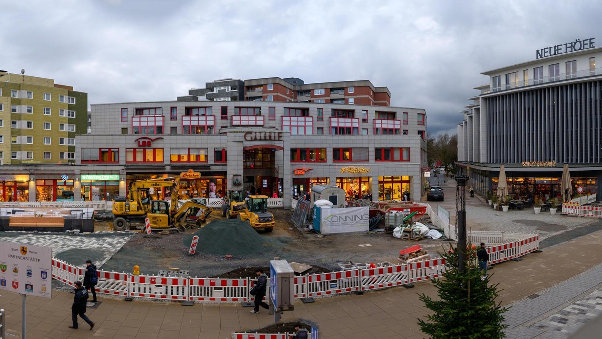 Herne: Wann ist der Robert-Brauner-Platz nach dem Umbau fertig?