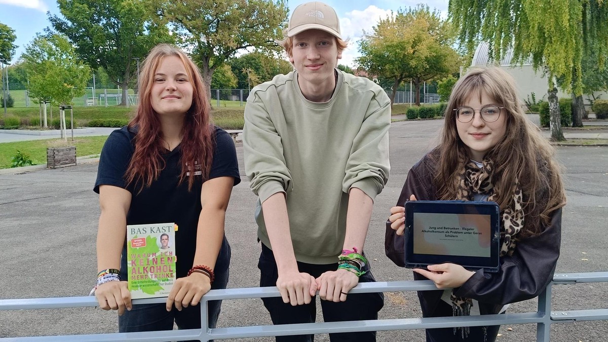 Greifen Geras Schüler schon zur Flasche?