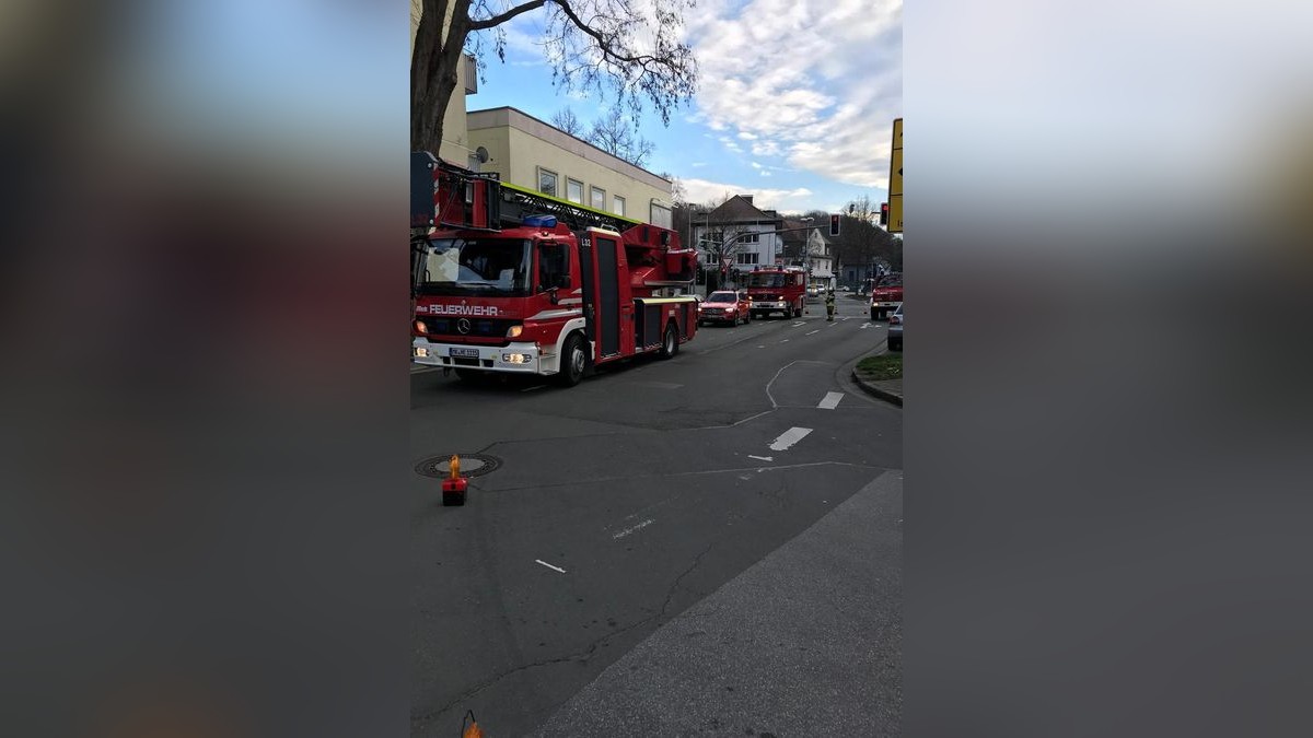 Feuerwehreinsatz in leerstehendem Gebäude in Hemer
