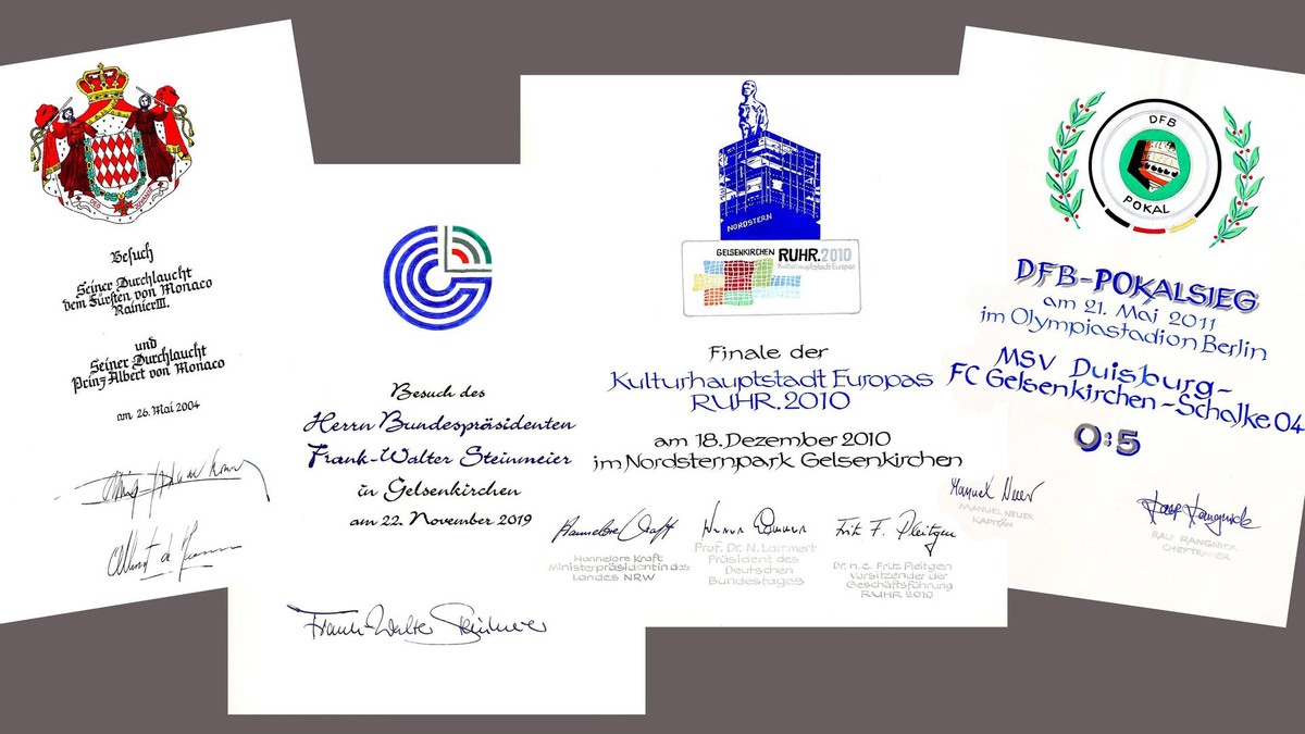 Goldenes Buch Gelsenkirchen: Dieser Eintrag würde heute für Entsetzen ...