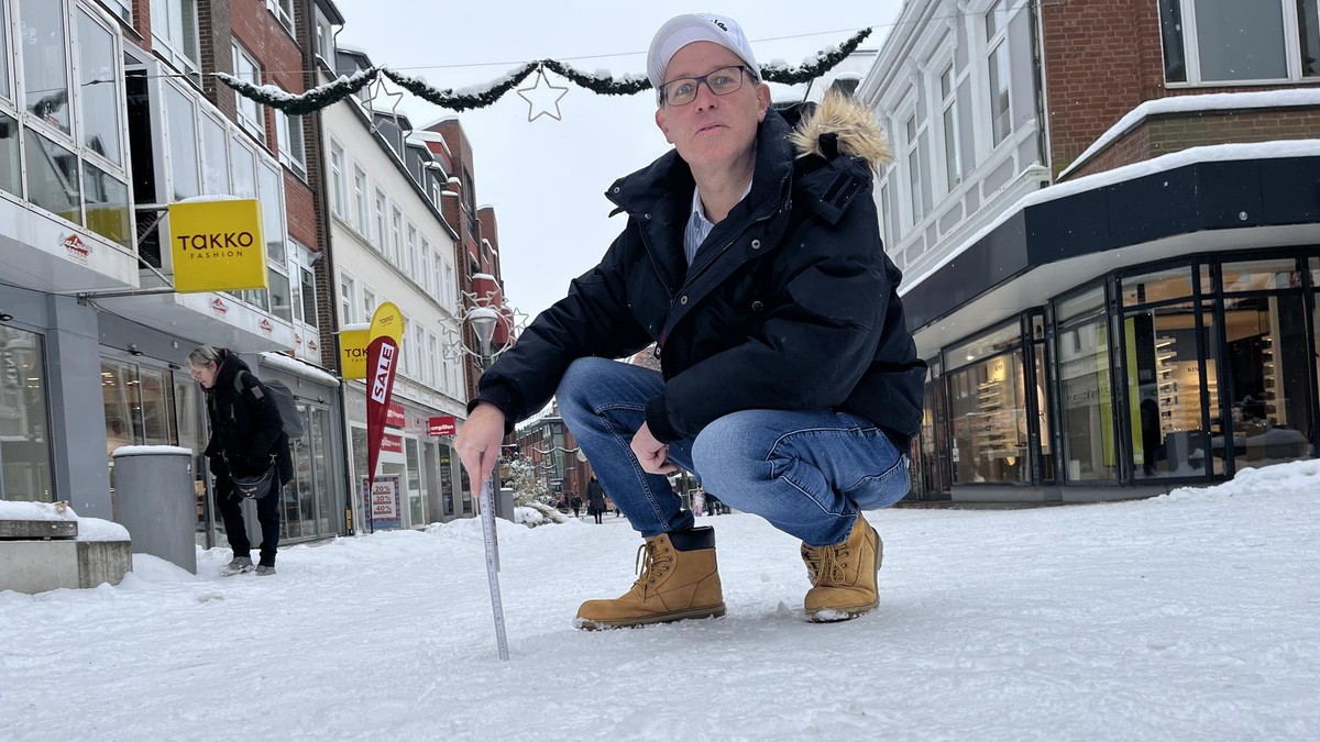 Eis und Schnee in Bergedorf: Selbst die Stadt räumt nicht ordentlich