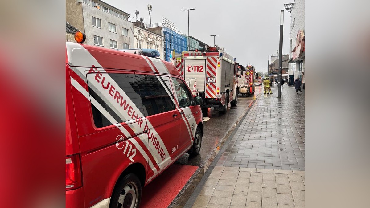 Hauptbahnhof Duisburg: Feueralarm in leer stehendem Restaurant