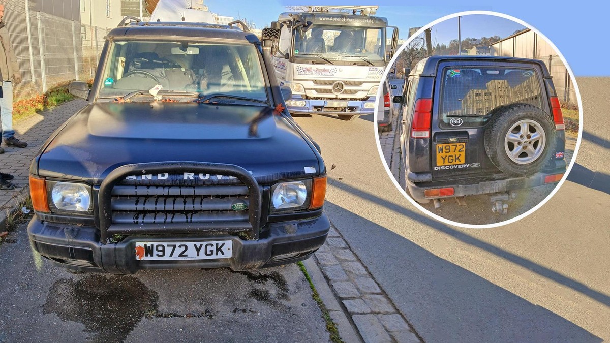 Schrottpresse? Herrenloses Auto aus Großbritannien beschäftigt die ...