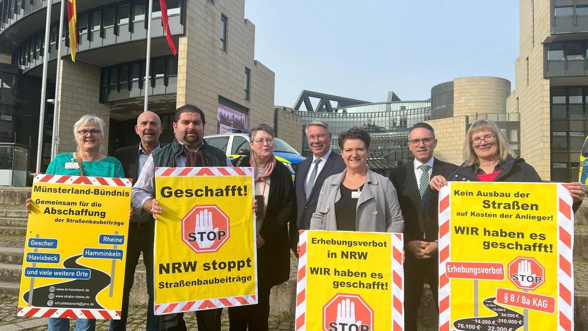 Land erstattet Anliegeranteil der Straßenausbaubeiträge