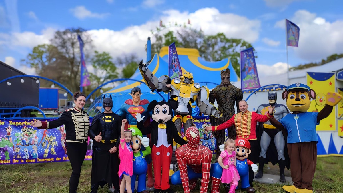 Manege frei: Diese Superhelden kommen schon bald nach Gelsenkirchen