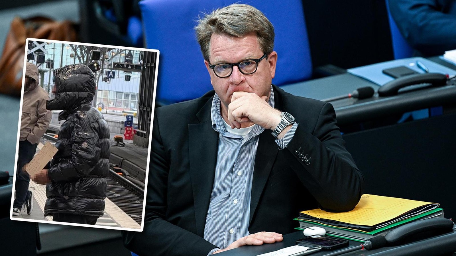 German Politician Sparks Debate on Begging Migrants - World Today Journal