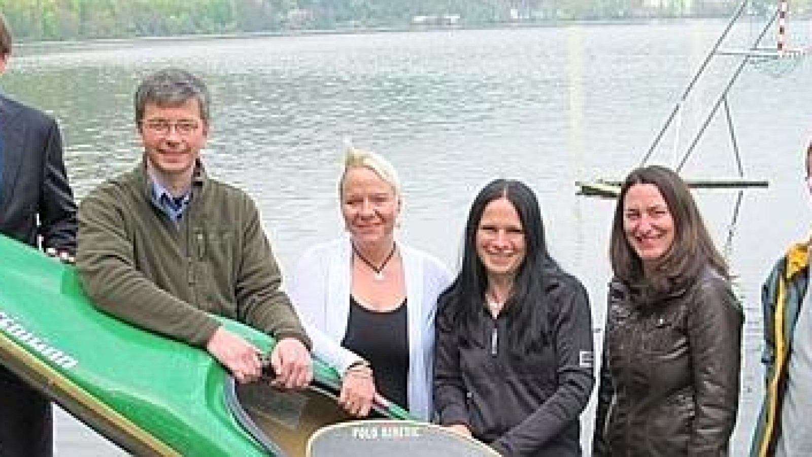 Erste Begegnung am See von Turawa