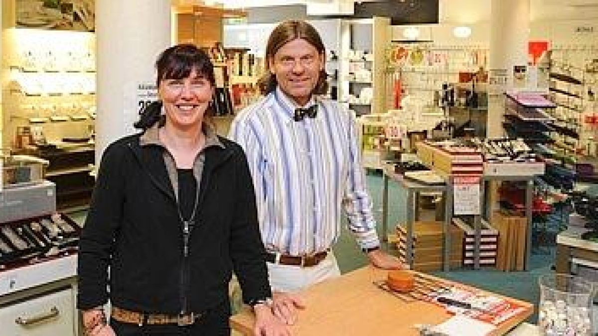 Geschäftetausch in der City