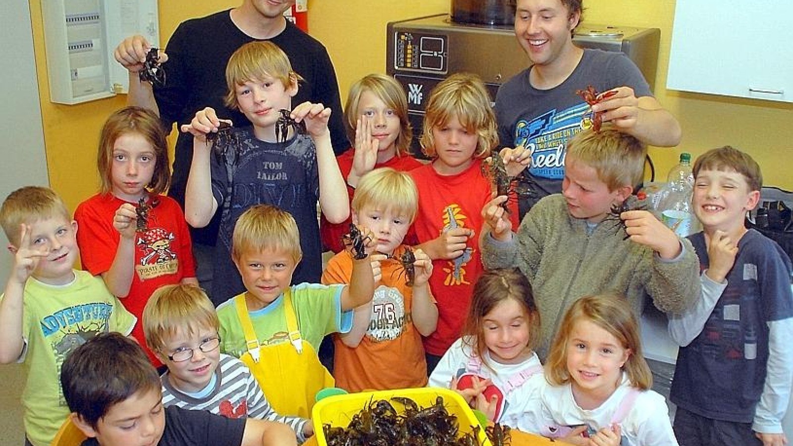 Flusskrebse genießen