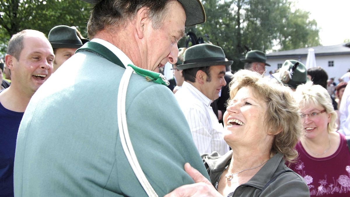 Schützenkönig Franz-Josef Rummel