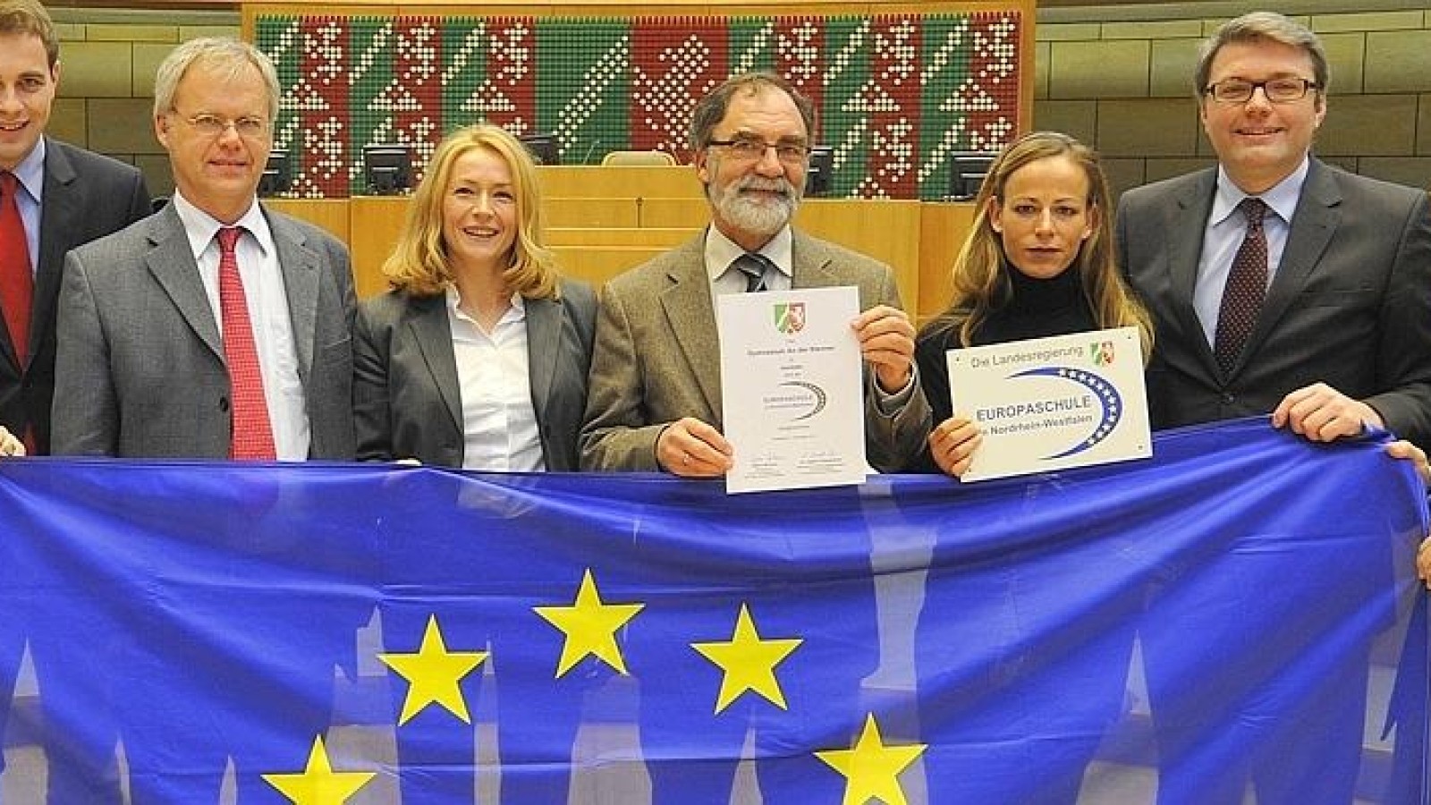 Stenner-Gymnasium als Europa-Schule ausgezeichnet