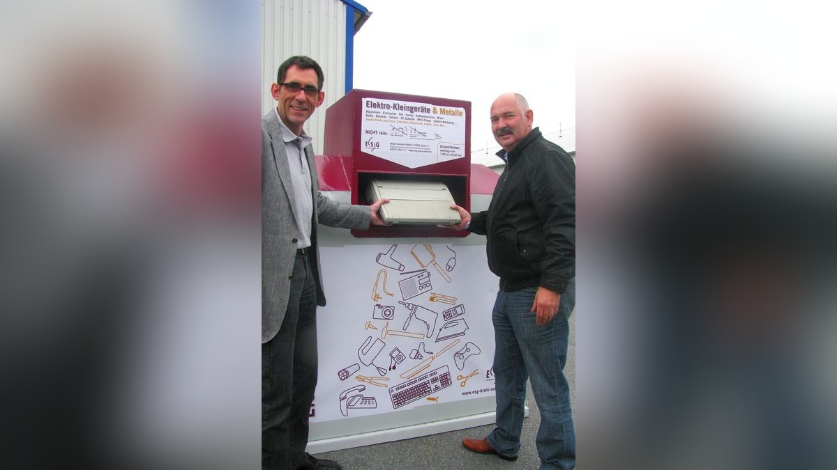 Das Erfolgsmodell Wertstoff-Container