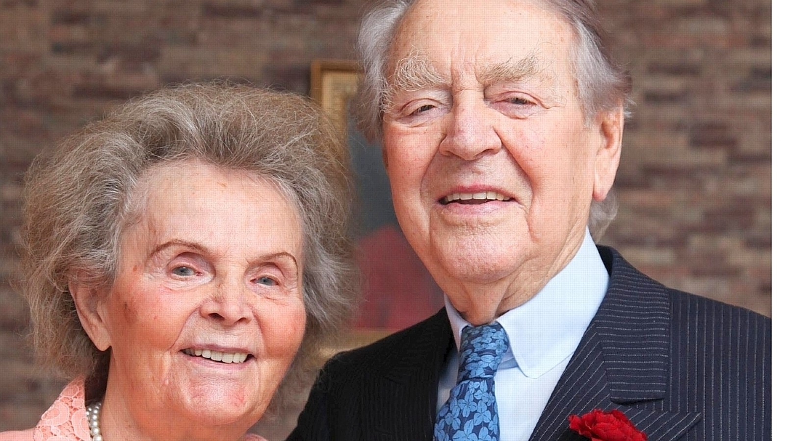 Else und Berthold Beitz erhalten den NRW-Staatspreis