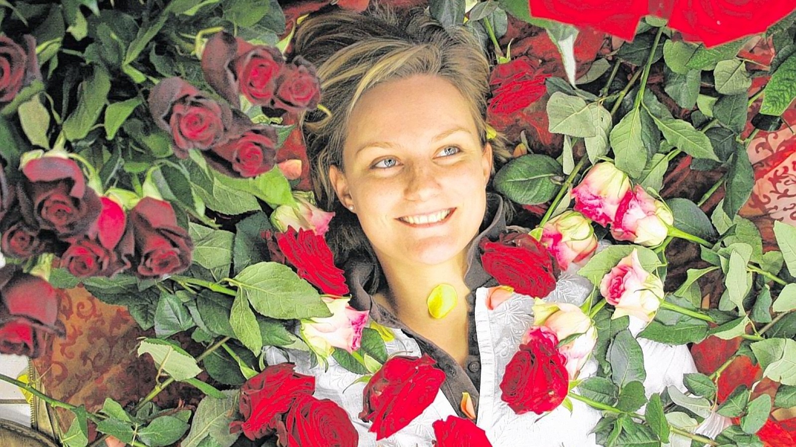 Der Tag der Rosen und Herzen